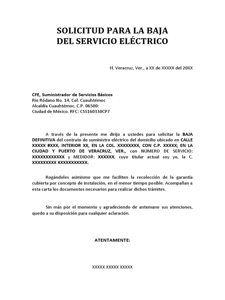 Carta Peticion Formatoejemplo De Cartas