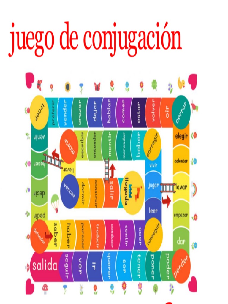 Juego de Conjugaciones en Cualquier Tiempo Verbal | PDF