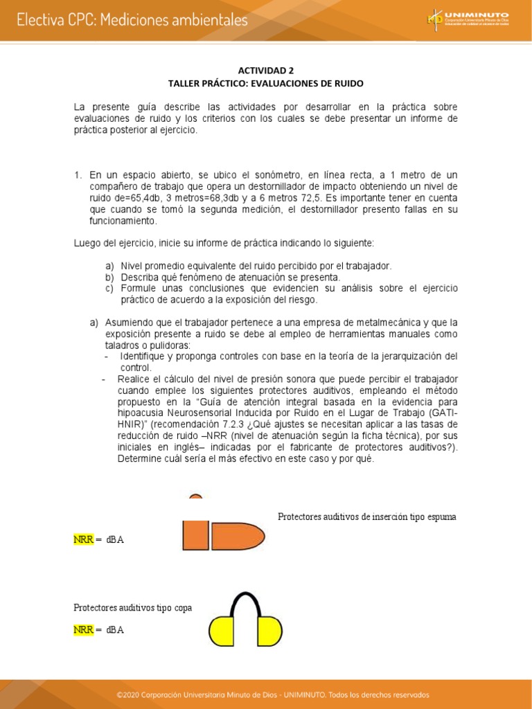 Uni2 Act2 Tal Pra Eva Ruido y Viba | PDF | Qualia | Sonido