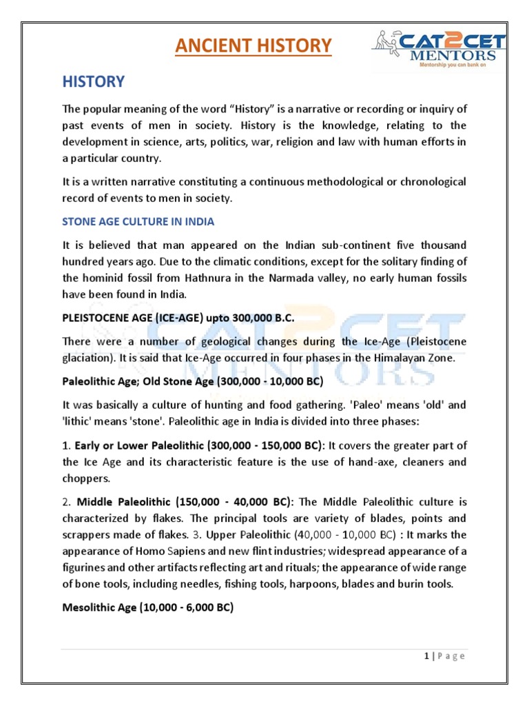 Ancient History | PDF | Vedas | Ashoka