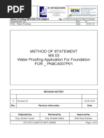 Method Statement - Cementitious Grouting | PDF | Concrete | Pump