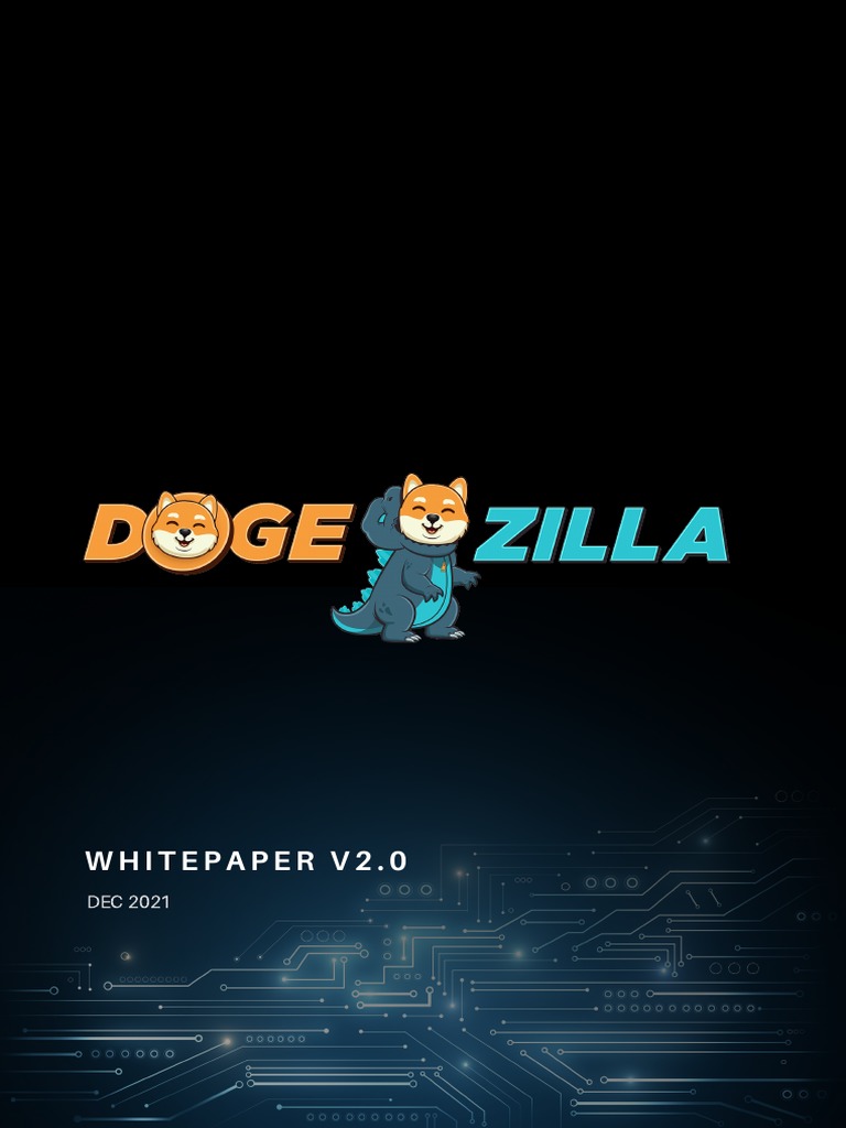 DogeZilla WhitePaperV2.0 Dec 2021 | PDF | Cryptocurrency
