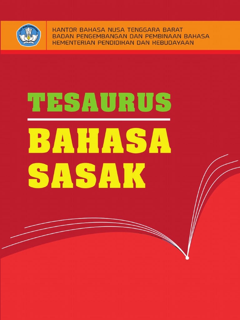 21 Tesaurus Bahasa Sasak Cover | PDF | Seni & Disiplin Bahasa | Kajian ...