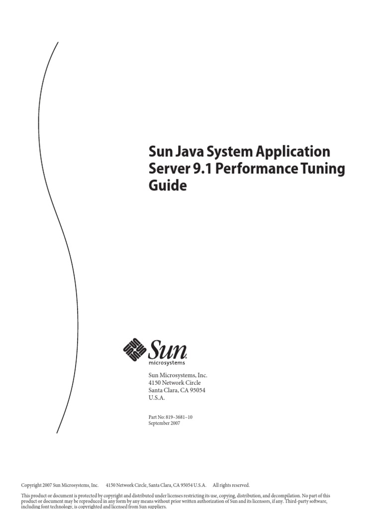 Glassfish Performance Tuning Guide | PDF | Enterprise Java Beans ...