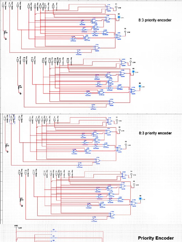 Priority Encoder | PDF | Computers