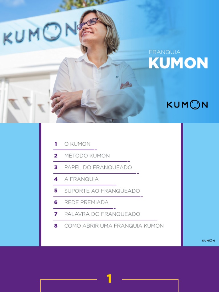 Kumon BR - Folder FranquiaKumon - 2022-02 PDF | PDF | Franchising ...