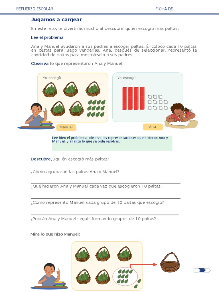 6 Copias de Cada Hoja Jugamos A Canjear | PDF