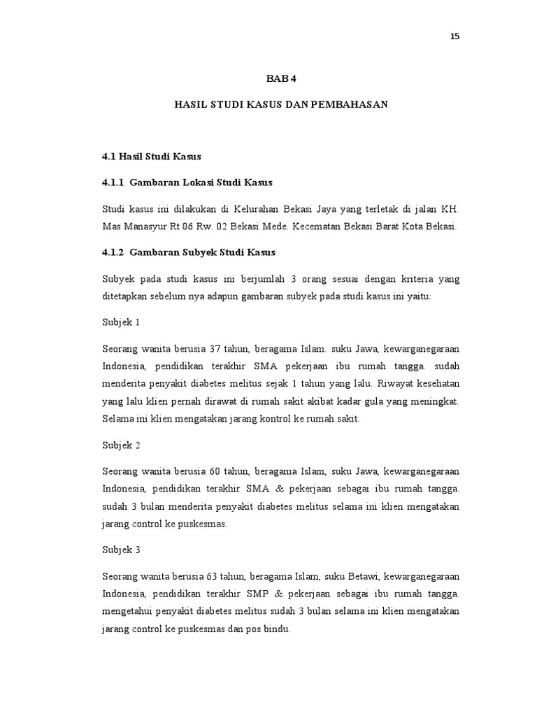 Contoh Hasil KTI | PDF