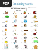 100 CVC Words List-Worksheet by Literacy Learn | PDF