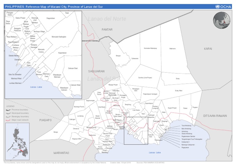OCHA-PHL-MARAWI4 Brgy Map | PDF