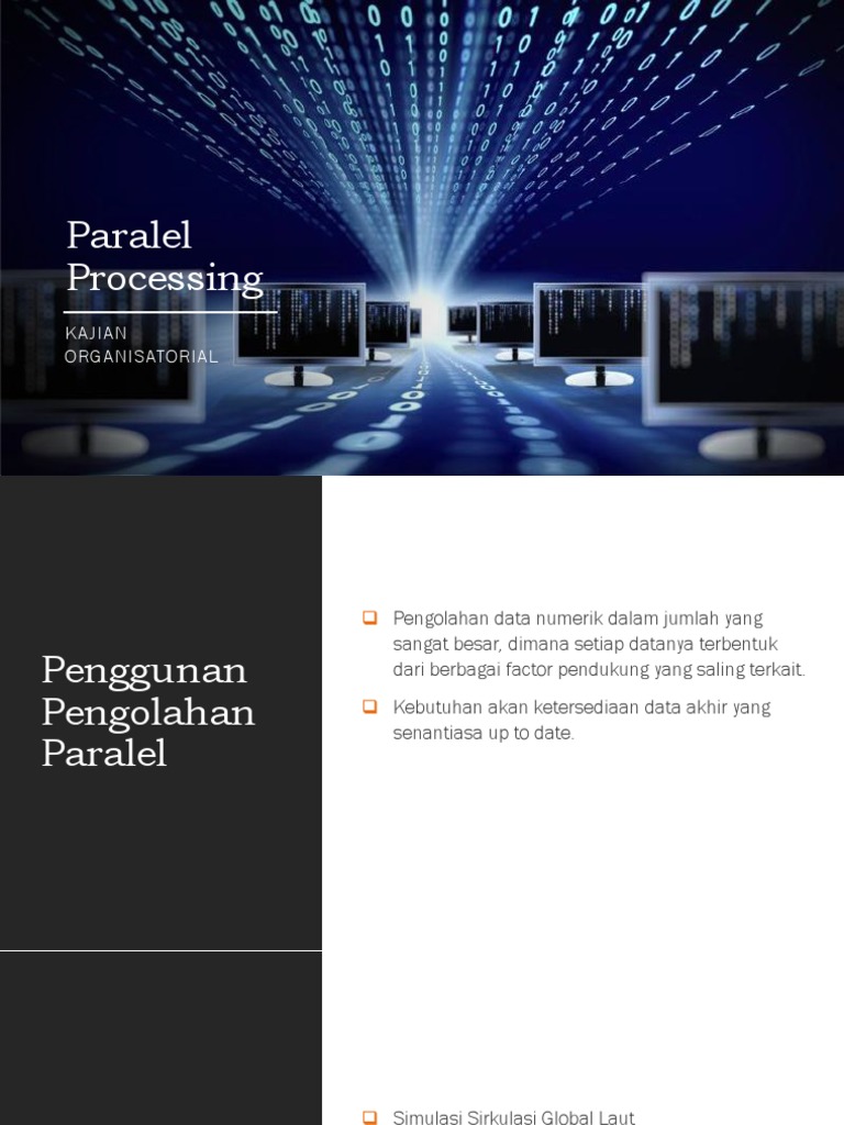 6.ORKOM - Paralel Processing | PDF
