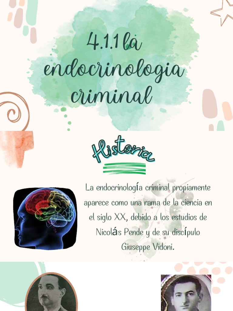 4.1.1 La Endocrinologia Criminal | PDF | Sistema endocrino | Hormona
