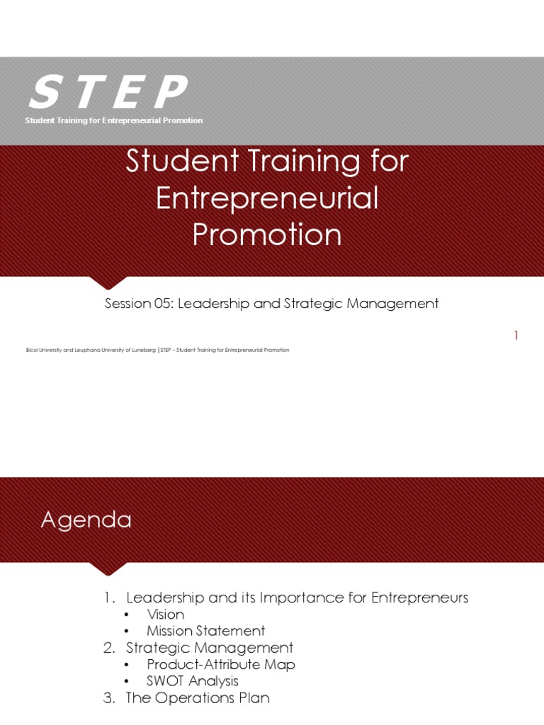 Session 5 - Leadership and Strategic Management-1 | PDF ...