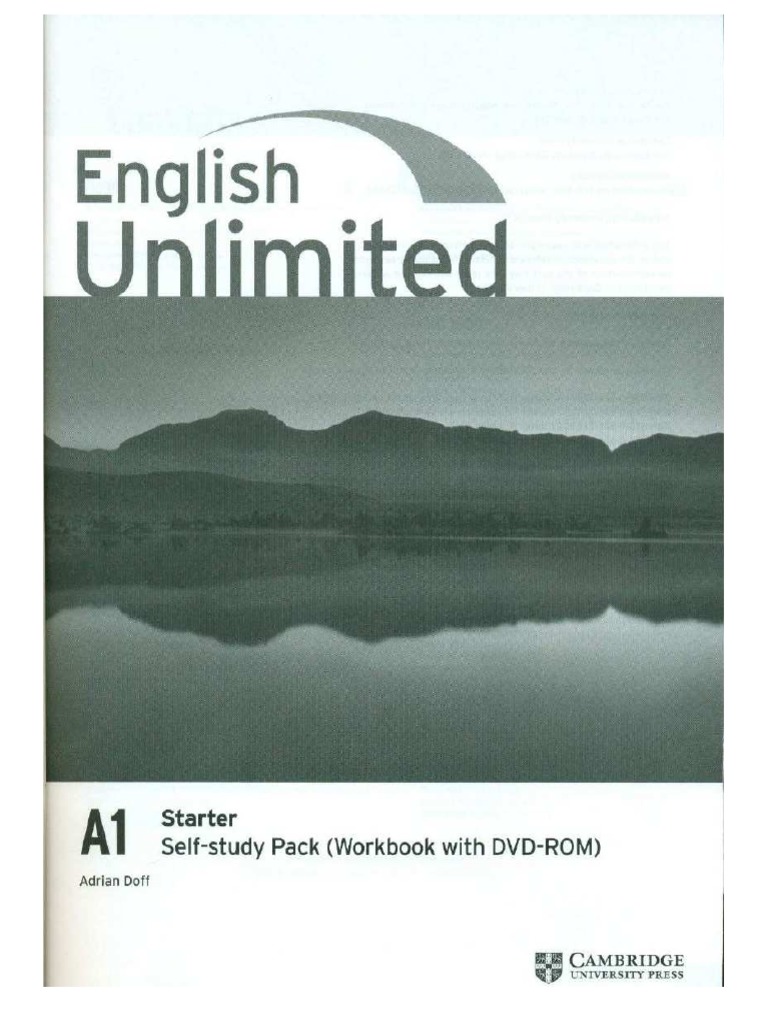 English Unlimited Self Study Workbook A1pdf | PDF
