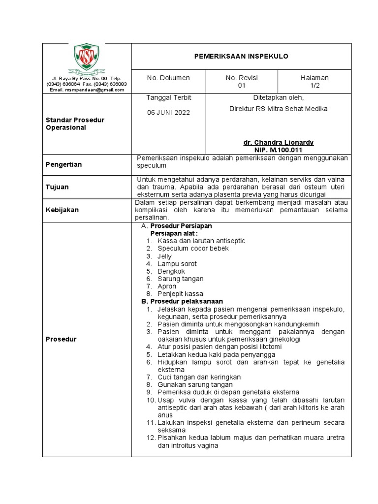 Spo Inspekulo New | PDF