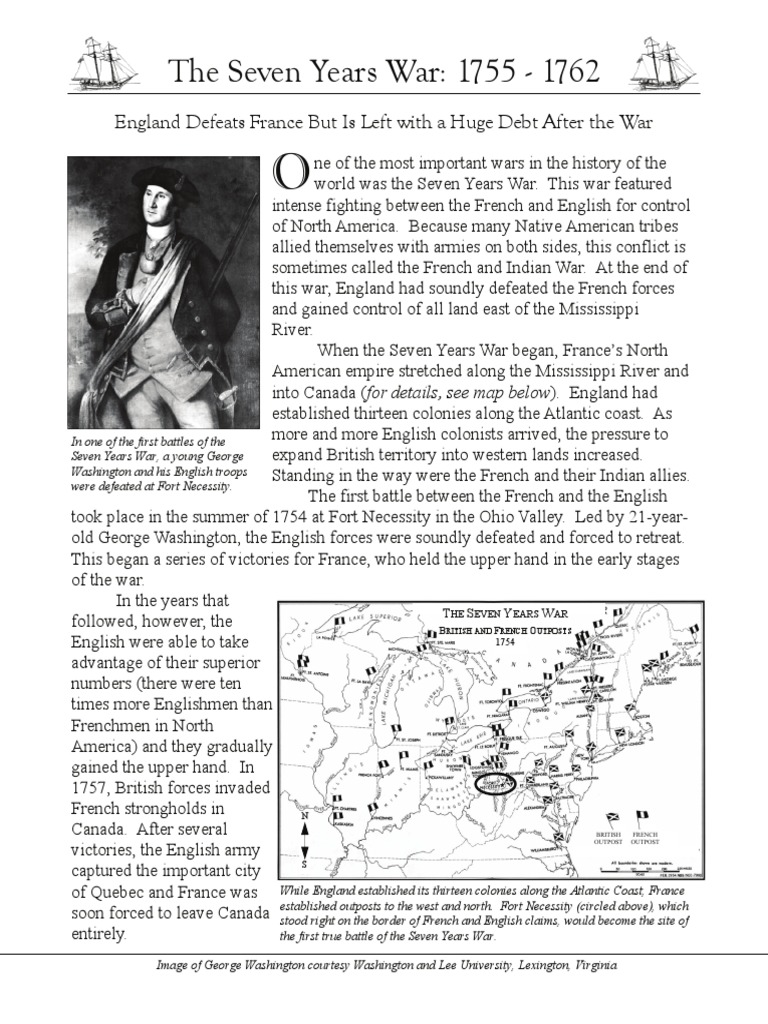 The Seven Years War | Download Free PDF | New France | Kingdom Of Great ...