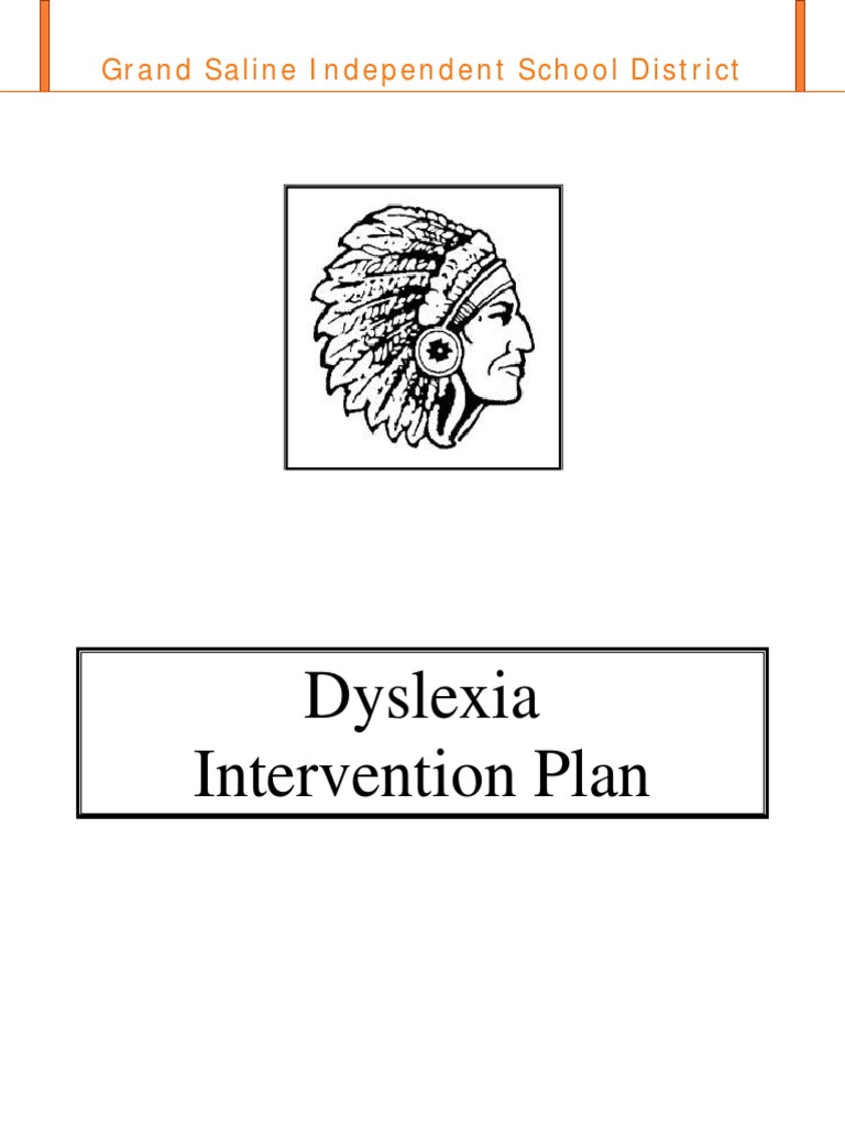 Dyslexia Intervention Plan | PDF | Communication | Writing
