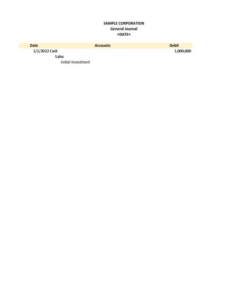 Template Sample For Loose Leaf | PDF