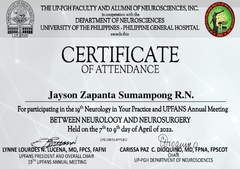Jayson Zapanta Sumampong R.N | PDF