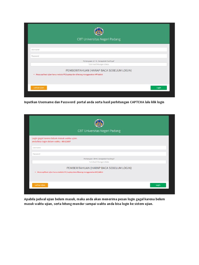 Panduan CBT MKU | PDF
