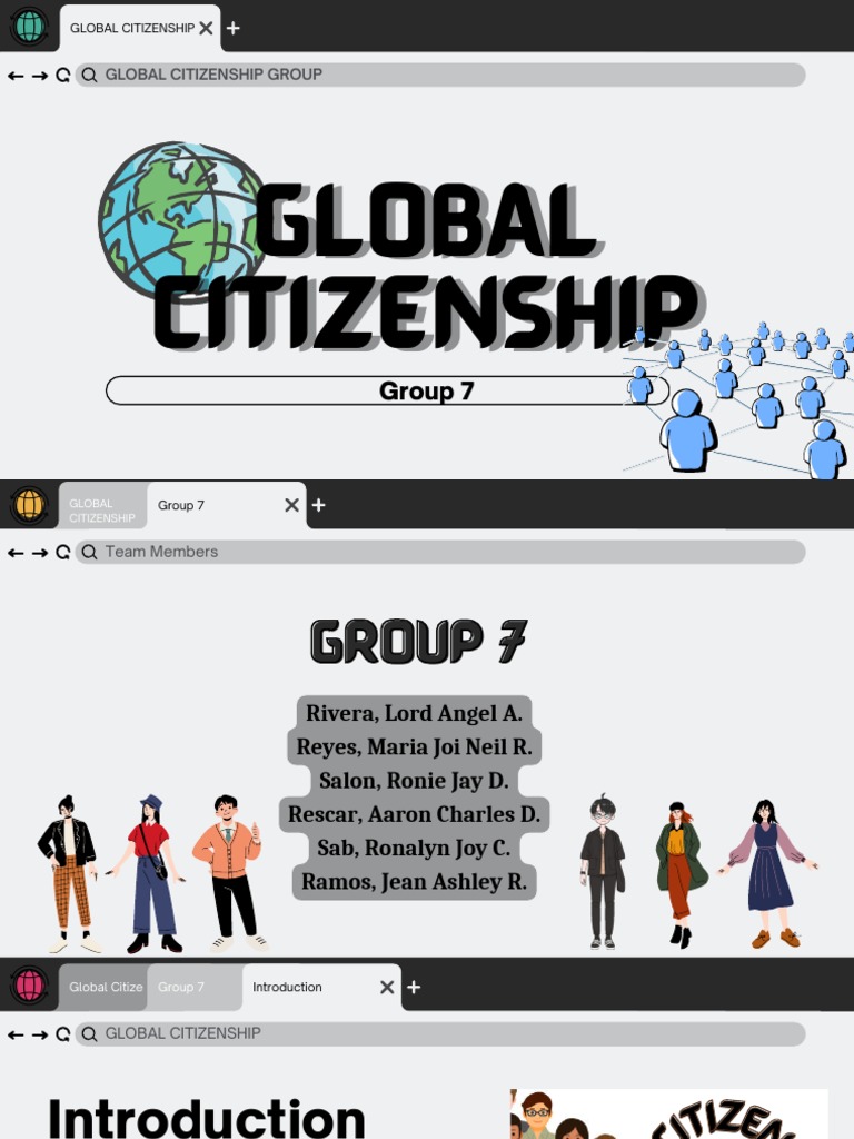 Understanding Global Citizenship Traits | PDF | Citizenship | Globalization