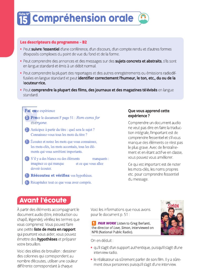 Oral Comprehension | PDF