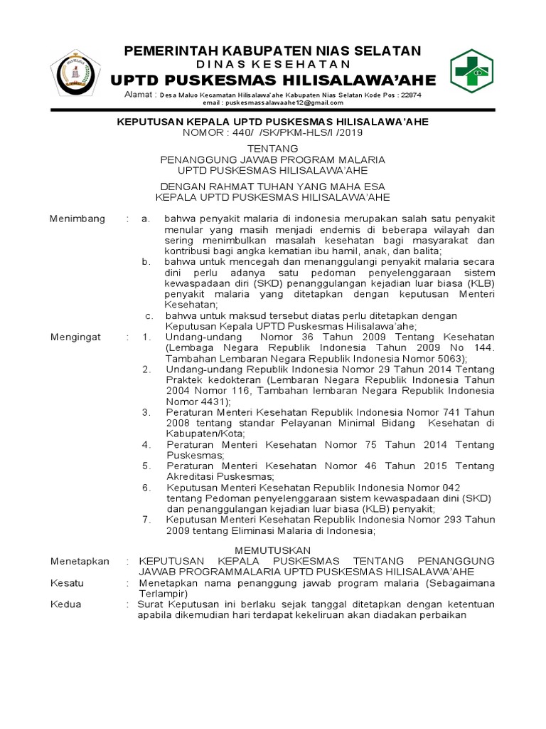 SK Malaria PKM | PDF