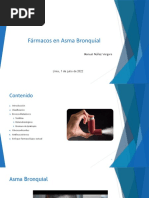 Broncodilatadores: SABA, LABA y LAMA | PDF