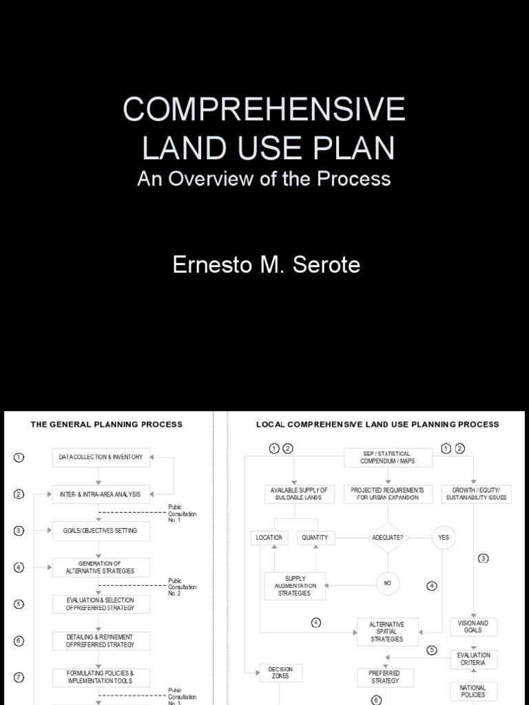 Comprehensive Land Use Plan: Ernesto M. Serote | PDF | Infrastructure ...