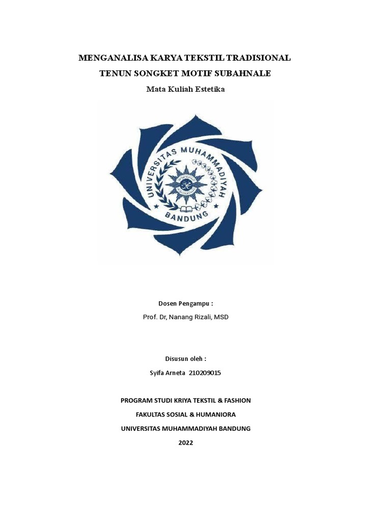 Estetika Makalah 2 - Syifa Arneta | PDF