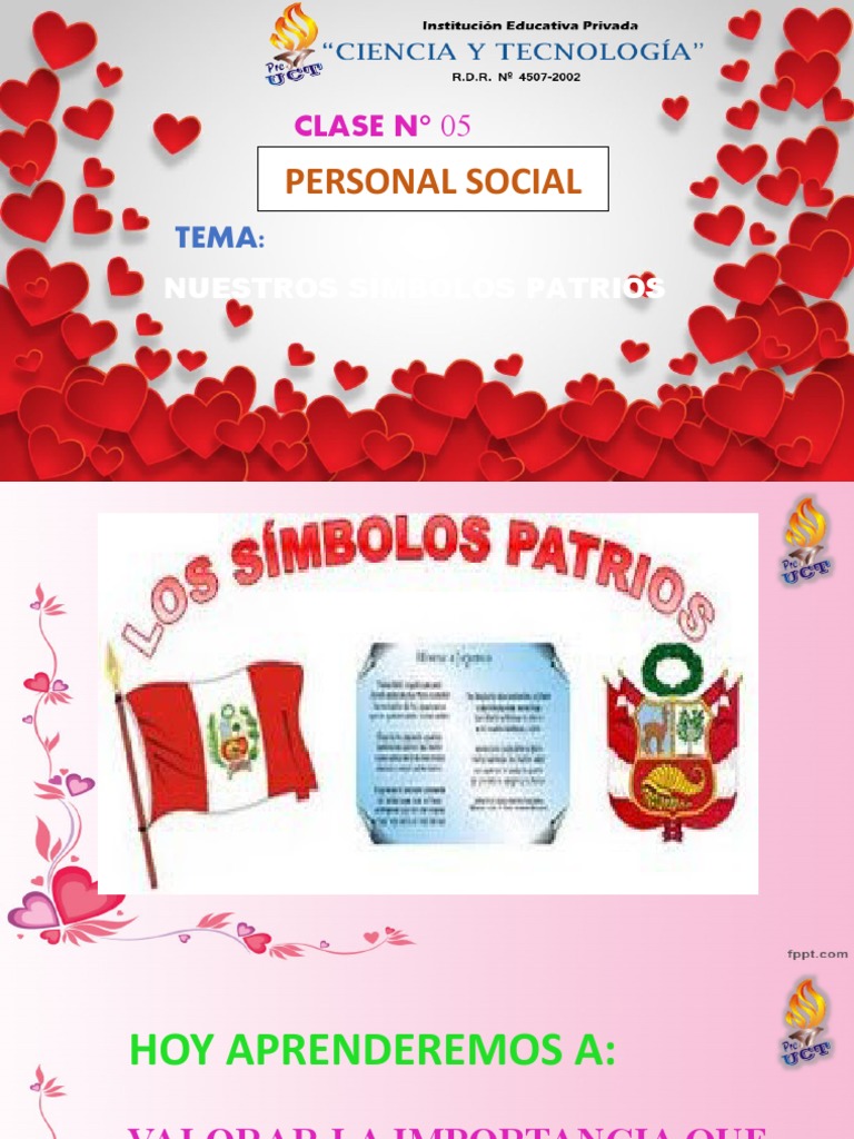 Los Simbolos Patrios | PDF