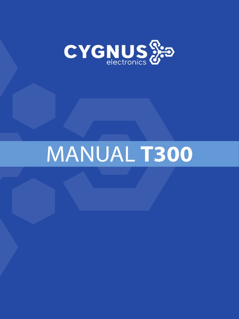 Manual T300 | PDF