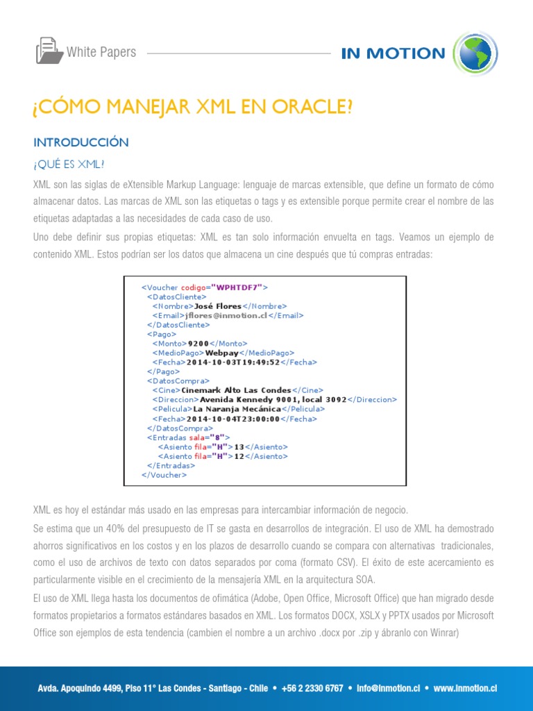XML Oracle | PDF | Xml | SQL