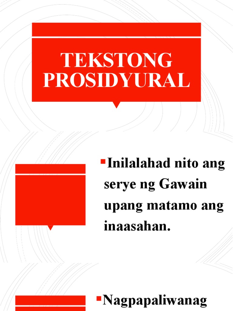 Tekstong Prosidyural | PDF