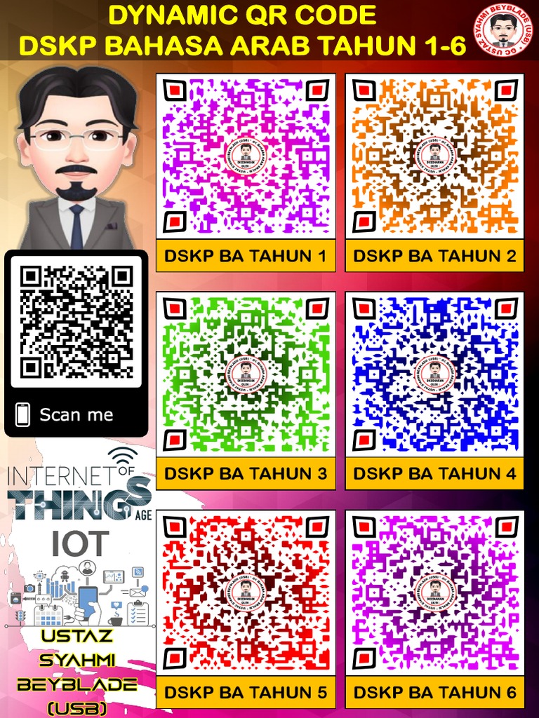 QR Code DSKP Bahasa Arab 2022 | PDF