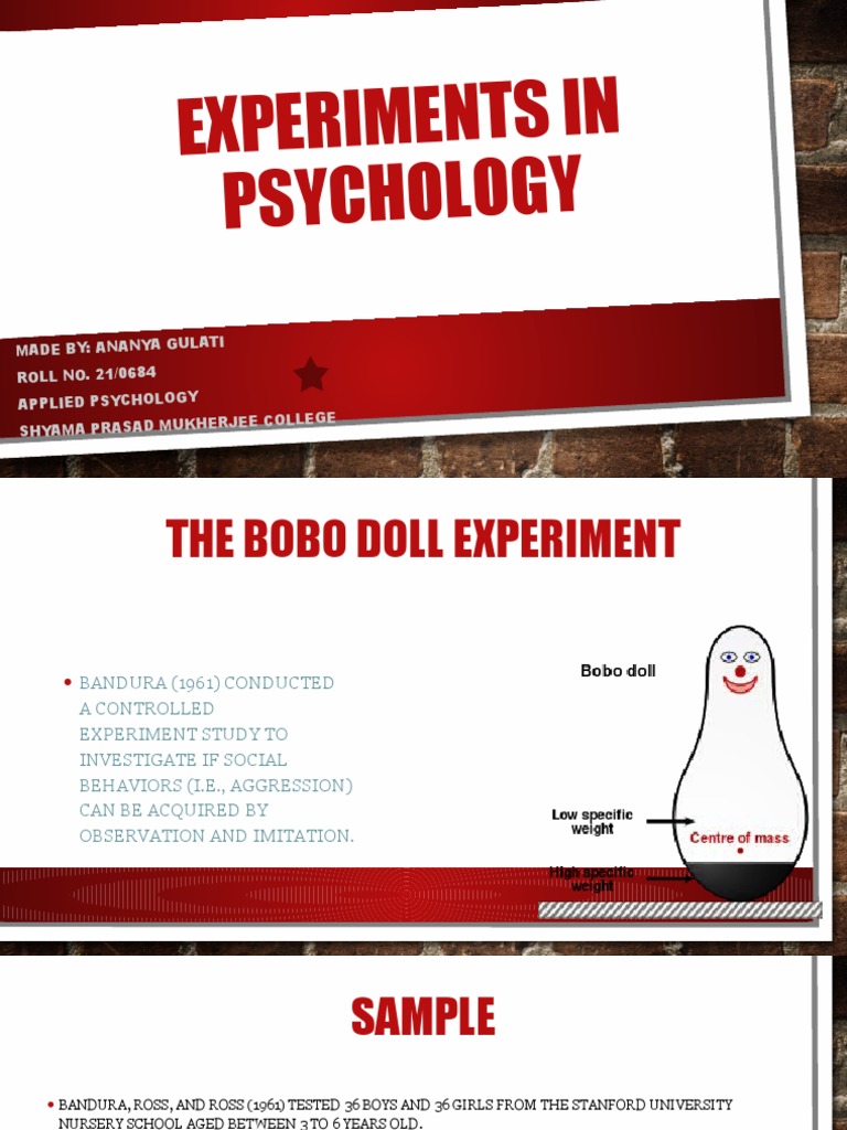 Experiments in Psychology | PDF | Classical Conditioning | Learning