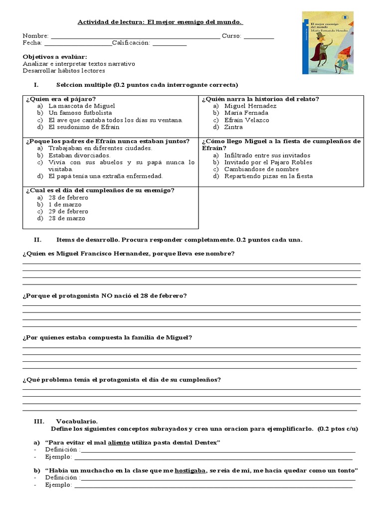 El Mejor Enemigo Del Mundo | PDF