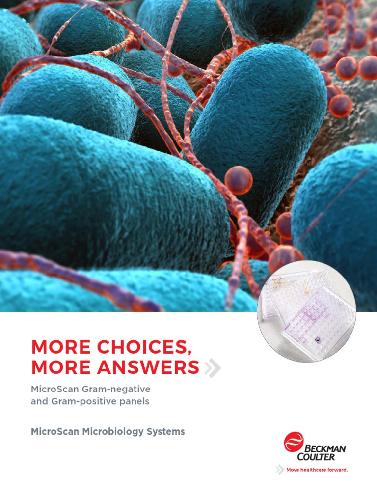 More Choices, More Answers: Microscan Gram-Negative and Gram-Positive ...