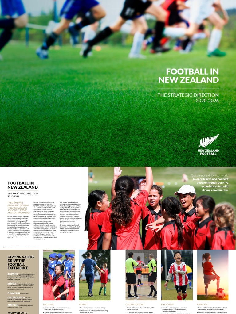 NZF Strategic Plan 2020-2026 | PDF | Governance | Association Football