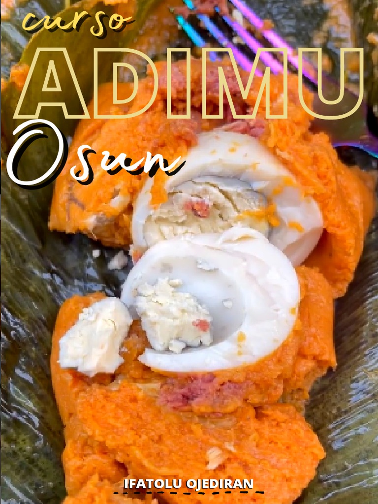 O culto de Osun na culinária yoruba | PDF | Banana | Fritar (culinária)