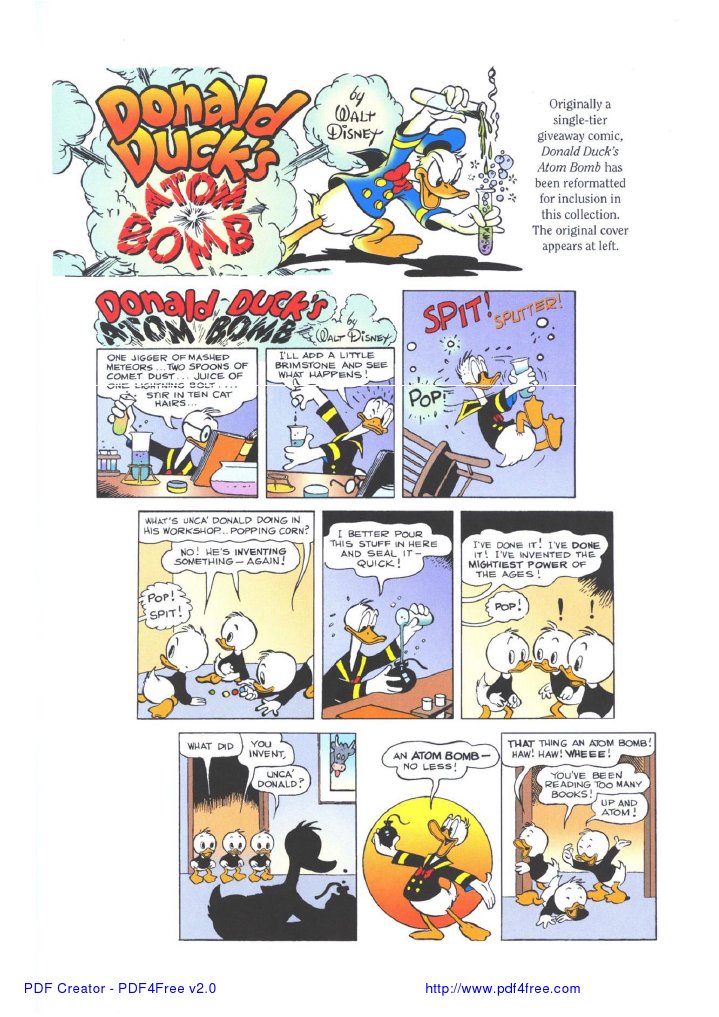 Donald Duck's Atom Bomb | PDF