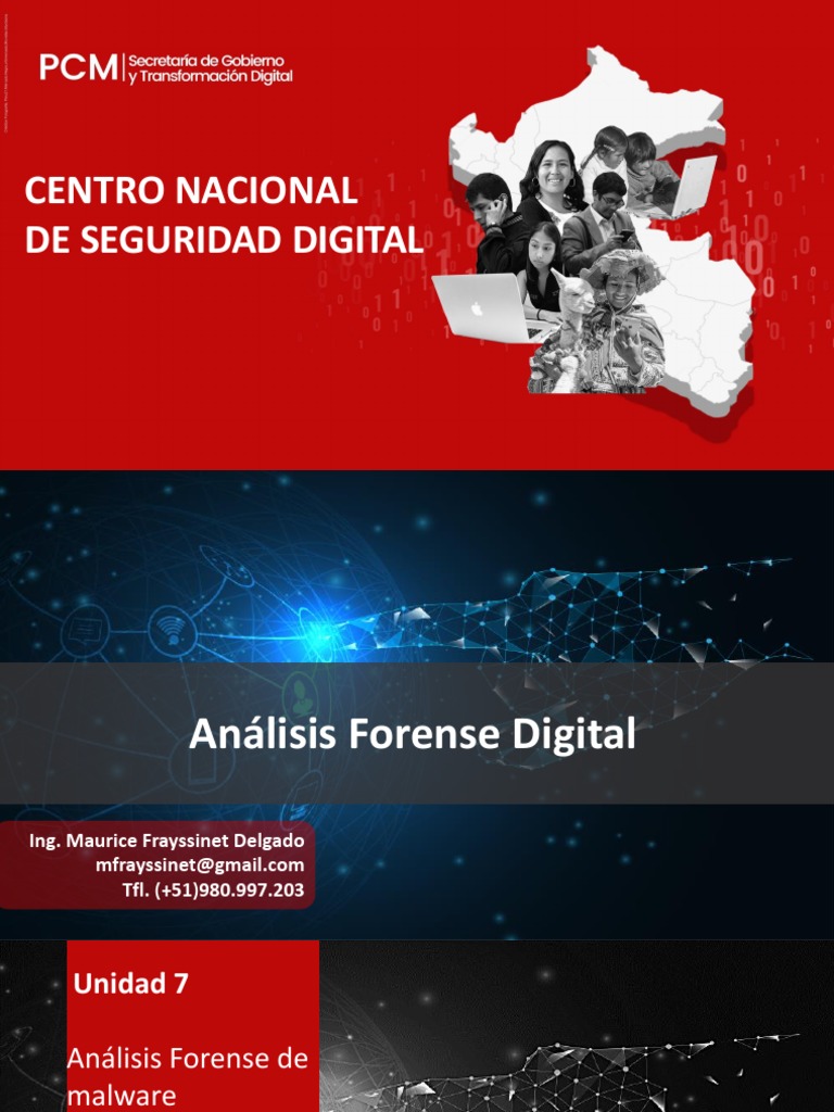 Unidad 7. Análisis Forense de Malware | PDF | Malware | Archivo de ...