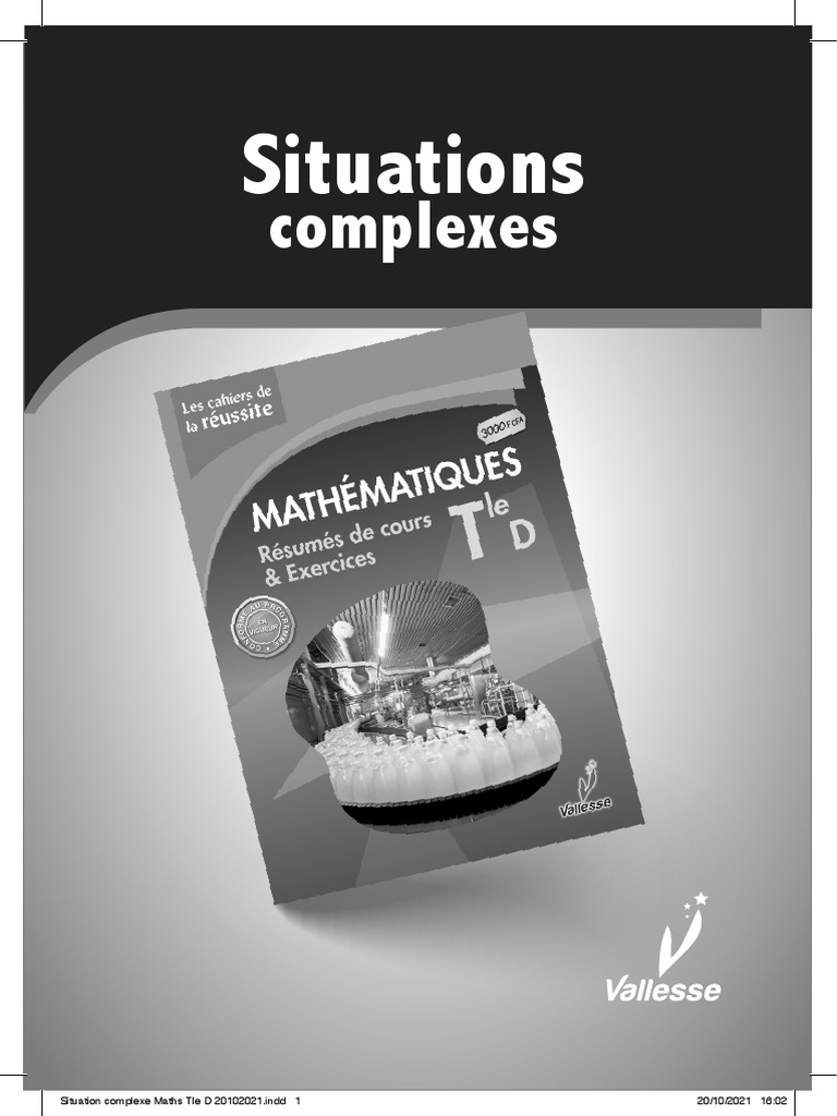 Situations complexes en mathématiques Tle D | PDF | Pharmacocinétique ...