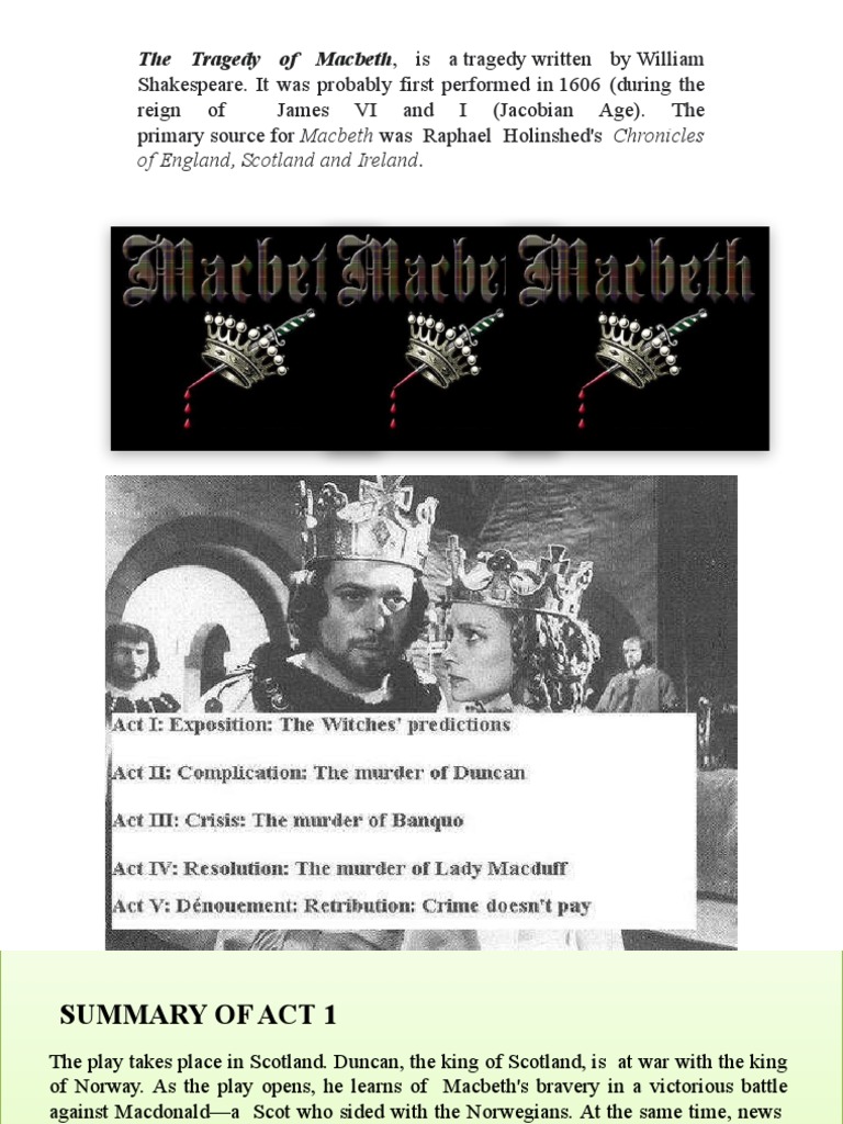 The Tragedy of Macbeth | PDF