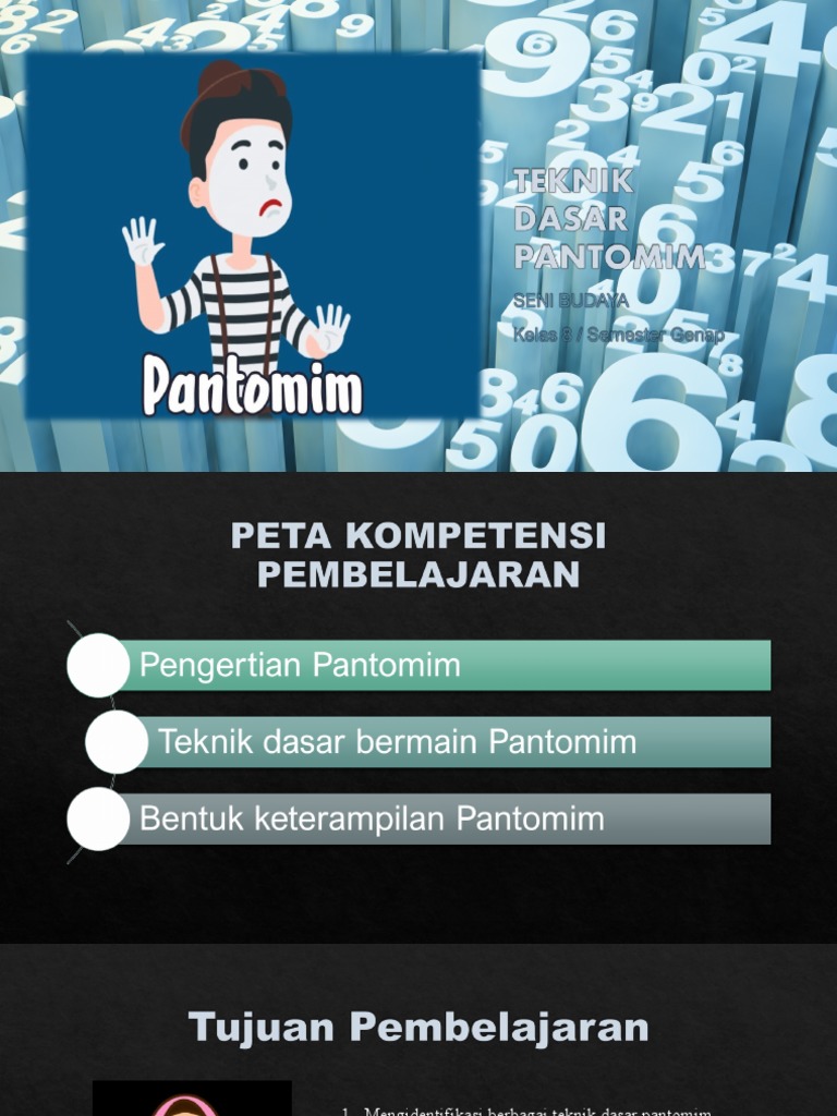 Teknik Dasar Pantomim | PDF