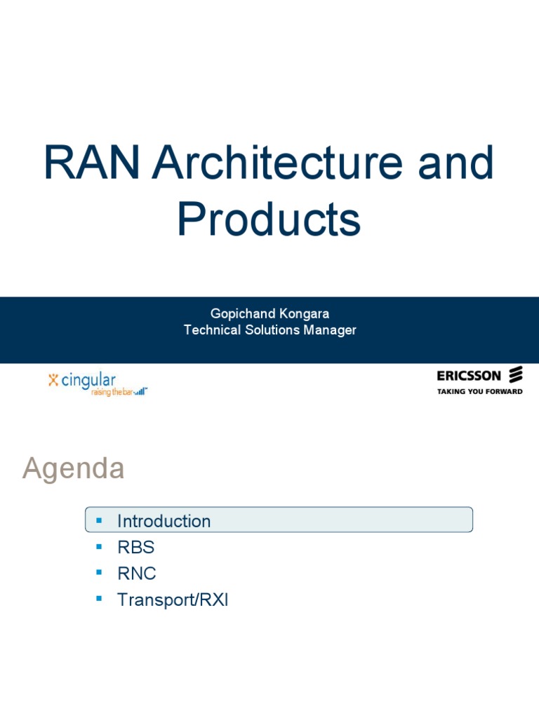 03 - WCDMA RAN Architecture and Products Rev A | PDF | Asynchronous Transfer Mode | High Speed ...