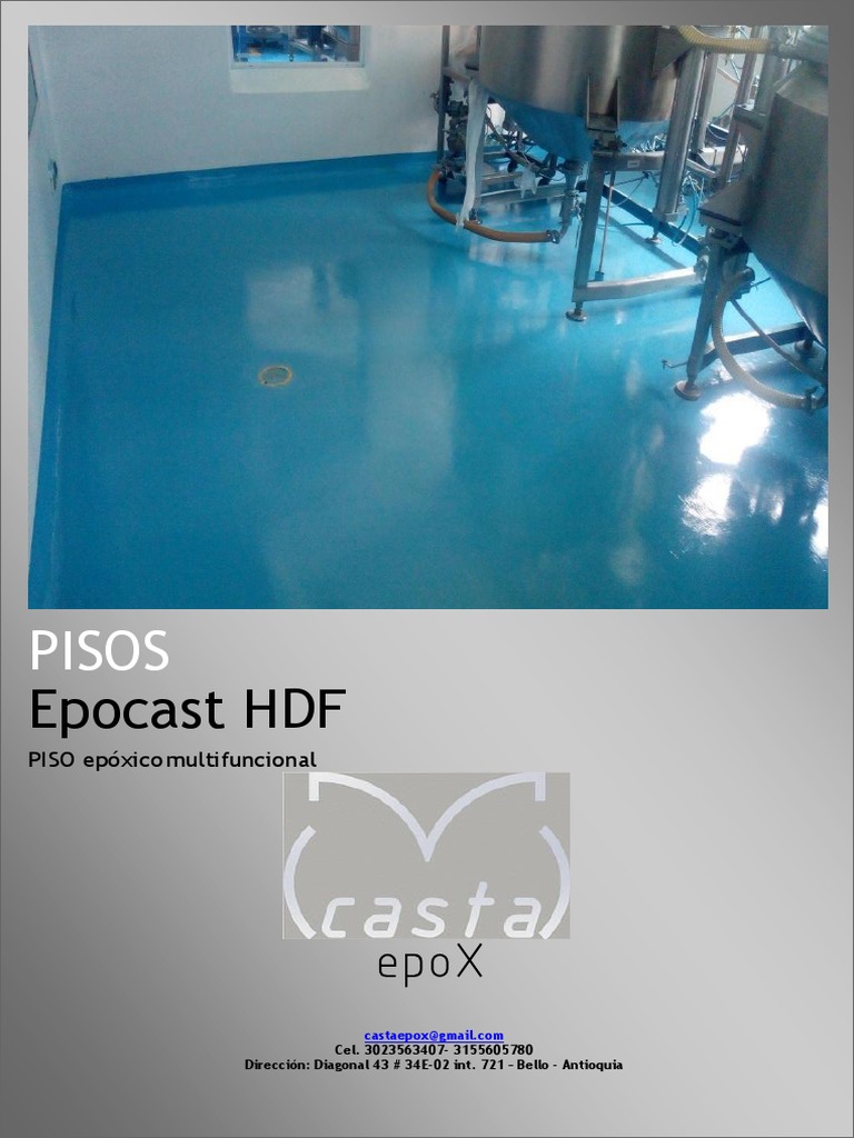 Ficha Técnica Epocast HDF | PDF | Epoxy | Hormigón