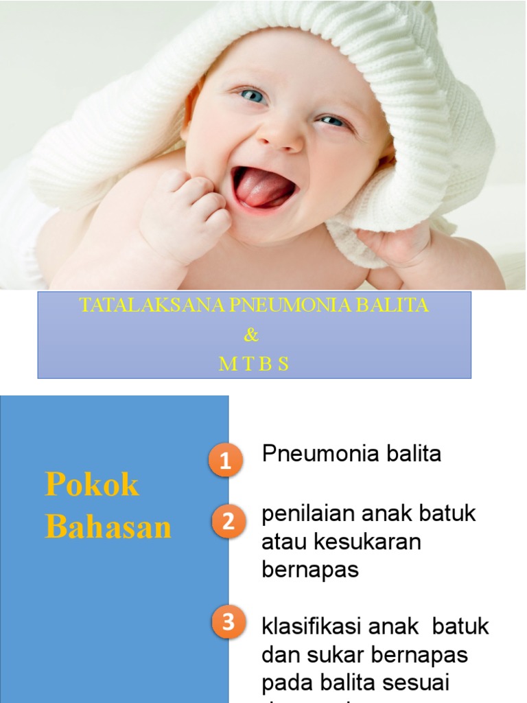 Tatalaksana Pneumonia - MTBS Kota Cimahi | PDF