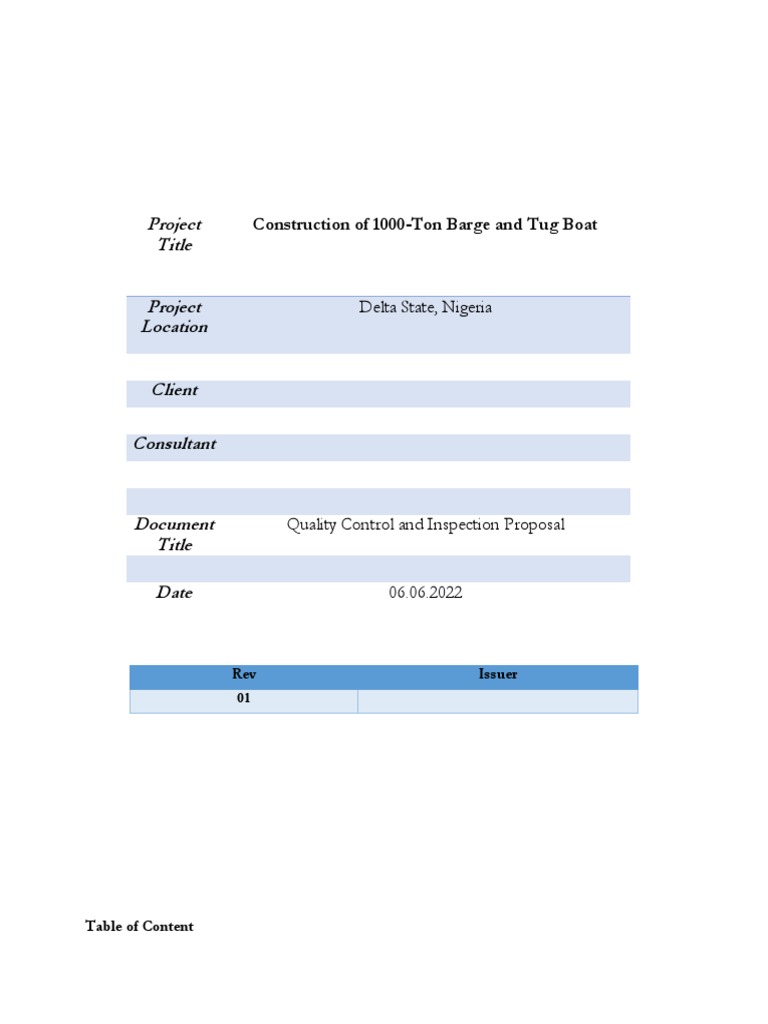 Quality Control for Vessel Modification | PDF | Personal Protective ...