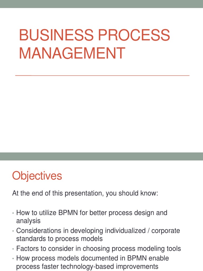 BPMN Training Handout | PDF | Business Process Management | Business Process
